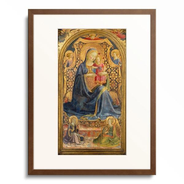 作家名： フラ・アンジェリコ ( 1387年 - 1455年 )国籍： イタリア ジャンル： ルネサンスArtist: Angelico, Fra,ca. 1400-1455 Imagetitle: Virgin and Child ent...