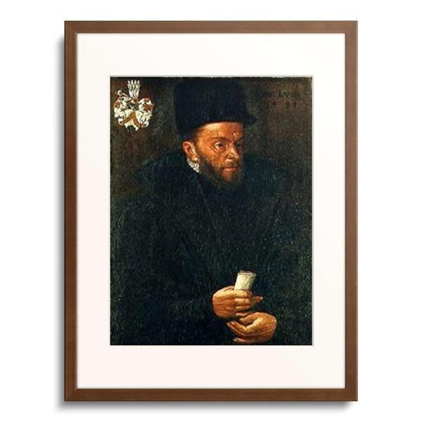 Artist:  Bock d.A., Hans,um1550-1623(?) Imagetitle:  Bildnis des Basilius Amerbach. 1591. Dimensions:  65 x 50 cm Medium...