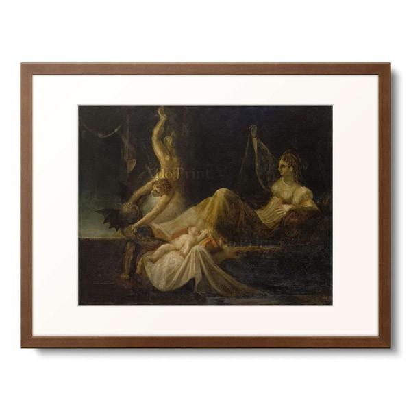 作家名:ヨーハン・ハインリヒ・フュースリーロマン主義Artist:Fuseli, Johann,Heinrich 1741-1825 Imagetitle:Siglinde, die Mutter Siegfrieds, erwacht d...