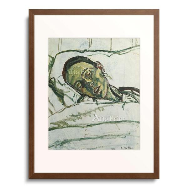 作家名: フェルディナント・ホドラー  ( 1853年 - 1918年 ) 国籍:スイス ジャンル　: 世紀末芸術  Artist: Hodler, Ferdinand,1853-1918 Imagetitle:Dying Valentin...