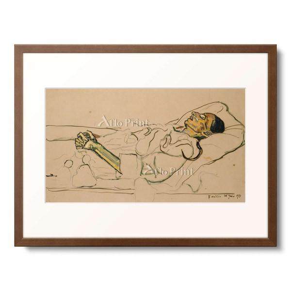 作家名: フェルディナント・ホドラー  ( 1853年 - 1918年 ) 国籍:スイス ジャンル　: 世紀末芸術  Artist: Hodler, Ferdinand,1853-1918 Imagetitle:The dying Vale...