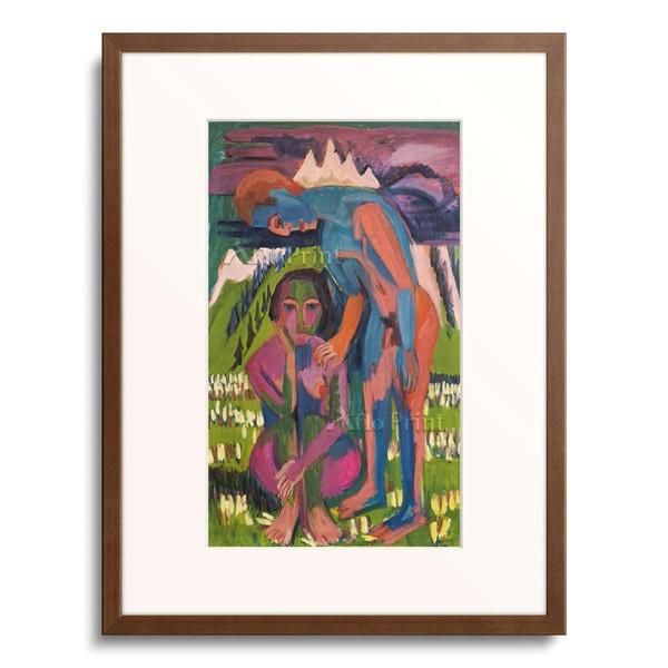 作家名:エルンスト・ルートヴィッヒ・キルヒナー  ( 1880年 - 1938年 ) 国籍:ドイツ ジャンル　ドイツの画家:ドイツ表現主義Artist: Kirchner, Ernst Ludwig,1880-1938 Imagetitle...