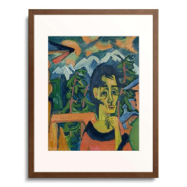 作家名:エルンスト・ルートヴィッヒ・キルヒナー  ( 1880年 - 1938年 ) 国籍:ドイツ ジャンル　ドイツの画家:ドイツ表現主義Artist: Kirchner, Ernst Ludwig,1880-1938 Imagetitle...