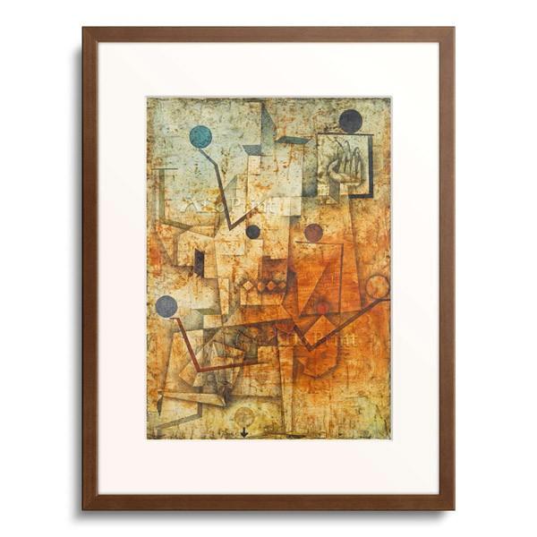 作家名： パウル・クレー  ( 1879年 - 1940年 ) 国籍： スイス ジャンル　： 抽象芸術Artist:  Klee, Paul,1879-1940 Imagetitle:  The devil juggling. 1930. ...