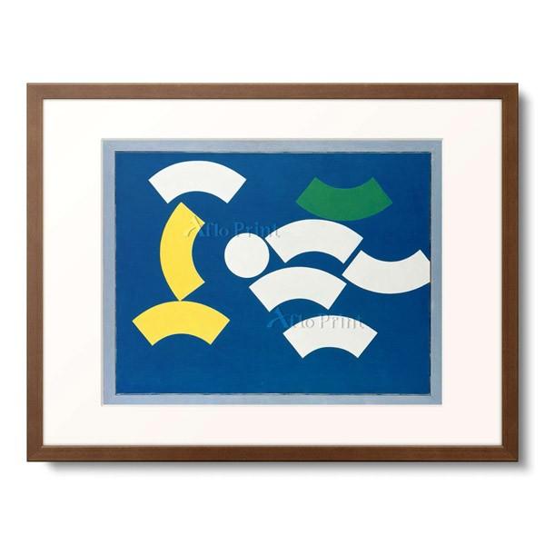 Artist:  Taeuber-Arp, Sophie,1889-1943 Imagetitle:  Circular segments. 1935. Dimensions:  50,2 x 65 cm Location:  Basel,...