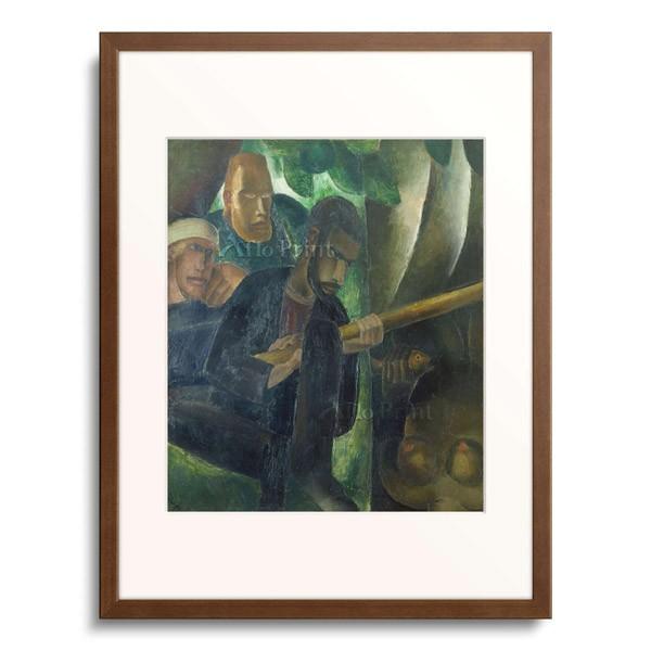 作家名:フリッツ・ファン・デン・ベルゲArtist: Berghe, Fritz van den,1883-1939 Imagetitle:Der Fischer. 所蔵:Dr. Paul Sacher, Pratelln (CH)