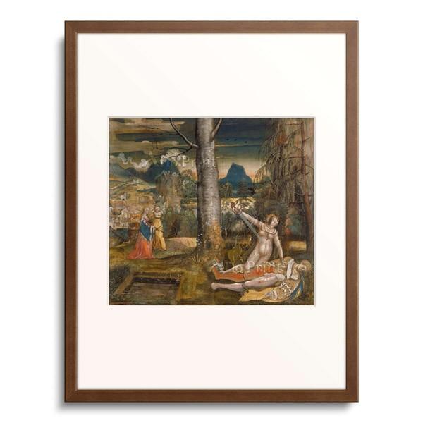 作家名:マヌエルスイスの画家Artist: Deutsch, Niklaus Manuel I,um1484-1530 Imagetitle:Pyramus and Thisbe. Dimensions: 151,5 x 161 cm Me...
