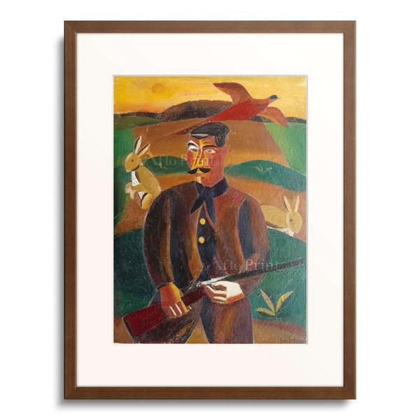 作家名:ギュスターヴ・ド・スメットベルギーの画家キュビズムArtist:Gustave Franciscus De Smet 1877-1943 Imagetitle:Le Braconnier. 1925. 所蔵:バーゼル市立美術館(スイス)