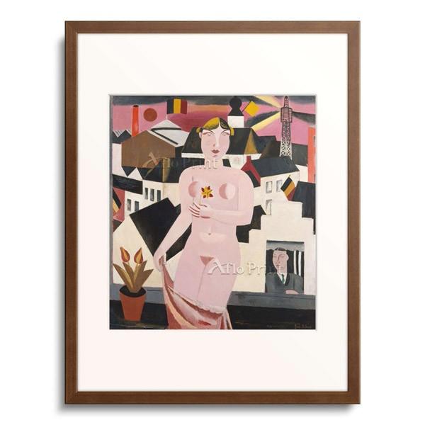 作家名:ギュスターヴ・ド・スメットベルギーの画家キュビズムArtist:Gustave Franciscus De Smet 1877-1943 Imagetitle:La Ville. 所蔵:バーゼル市立美術館(スイス)