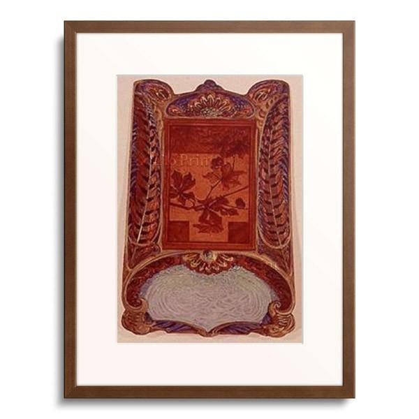 Artist:  Art Nouveau Poster Imagetitle:  Plakat mit Darstellung eines Wasserbecklens in Muschelform.