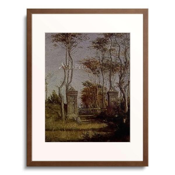 Artist:  Polenow, Vasilij Dimitrijew,1844-1927 Imagetitle:  Altes Eingangstor zu einem russischen Herrensitz. Location: ...
