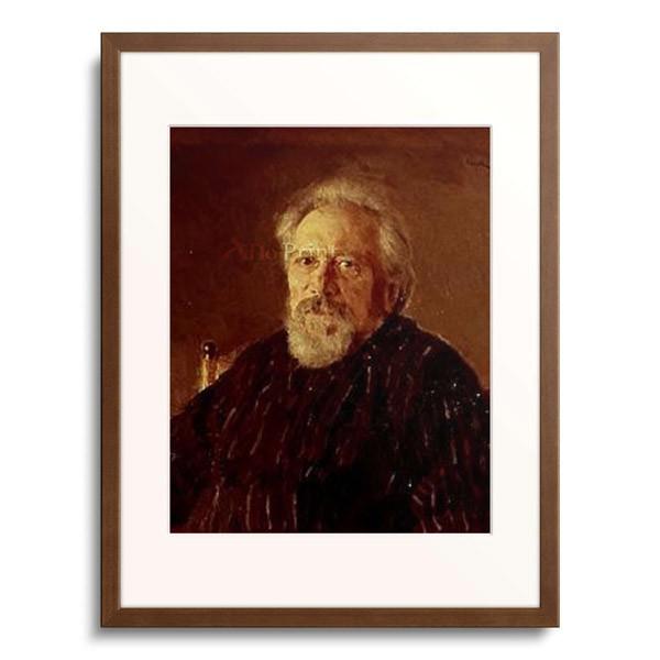 Artist:  Serow,Valentin,1865-1911 Imagetitle:  Bildnis des Schriftstellers Nikolay Leskov. 1894. Location:  Moscow, Tret...