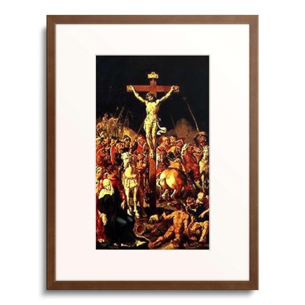 Artist:  Heemskerck, Maerten van,1498-1574 Imagetitle:  Calvary. 1550. Centre panel of a triptych. Location:  St. Peters...