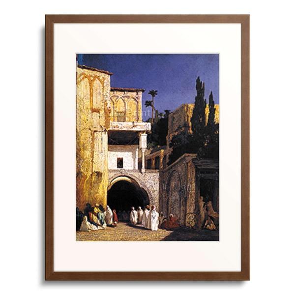 Artist:  Decamps, Alexandre Gabriel,1803-1860 Imagetitle:  Vor einer Moschee. Um 1830. Location:  St. Petersburg, Hermitage