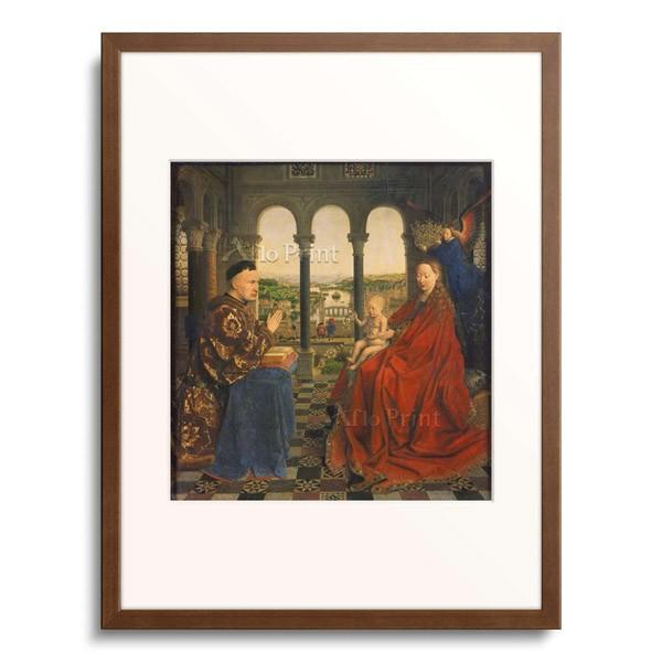 作家名:ヤン・ファン・エイク  ( 1395年 - 1441年 )国籍:フランドル地方 ジャンル:北方ルネサンス　初期フランドル派 Artist: Eyck, Jan van,ca. 1390-1441 Imagetitle:The Rol...