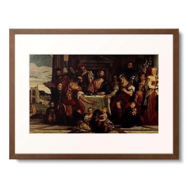 作家名： パオロ・ヴェロネーゼ ( 1528年 - 1588年 ) タイトル：「エマオの晩餐（エマウスの晩餐）」国籍： イタリア ジャンル　： ルネサンス　ヴェネツィア派Artist: Veronese, Paolo (Paolo Cali...