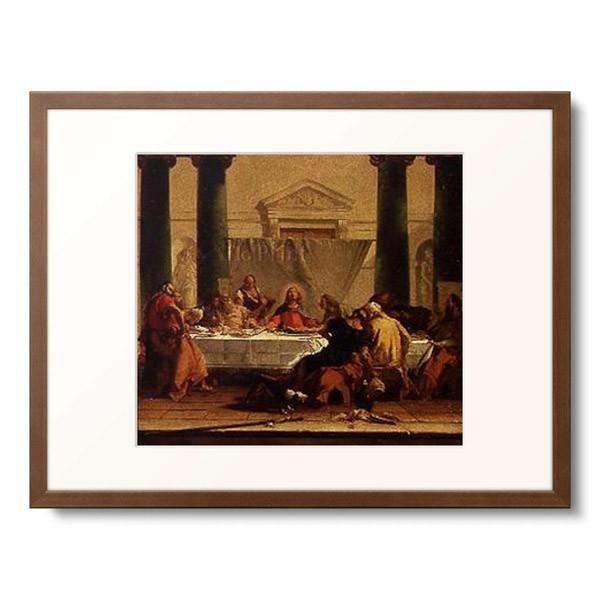 所蔵：ルーヴル美術館Artist:  Tiepolo, Giovanni Battista,1696-1770 Imagetitle:  Das Abendmahl. Um 1745/1750. Dimensions:  81 x 90 c...