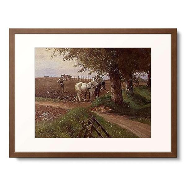 Artist:  Henningsen, Frants,1850-1908 Imagetitle:  Mittagspause bei der Feldarbeit. 1898. Dimensions:  48 x 61 cm Locati...