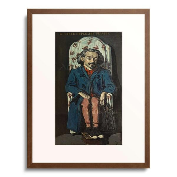 作家名:ポール・セザンヌ ( 1839年 - 1906年 )  国籍:フランス ジャンル:印象派　ポスト印象派 Artist: Cezanne, Paul,1839-1906 Imagetitle:Bildnis Achille Emper...