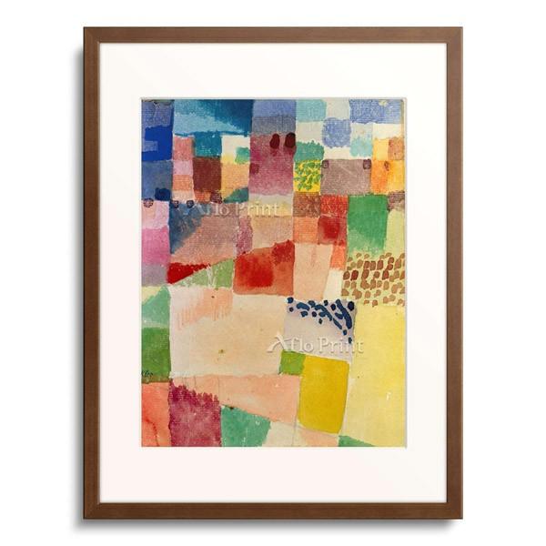 作家名： パウル・クレー  ( 1879年 - 1940年 ) 国籍： スイス ジャンル　： 抽象芸術Artist:  Klee, Paul,1879-1940 Imagetitle:  Motiv aus Hammamet. 1914 4...