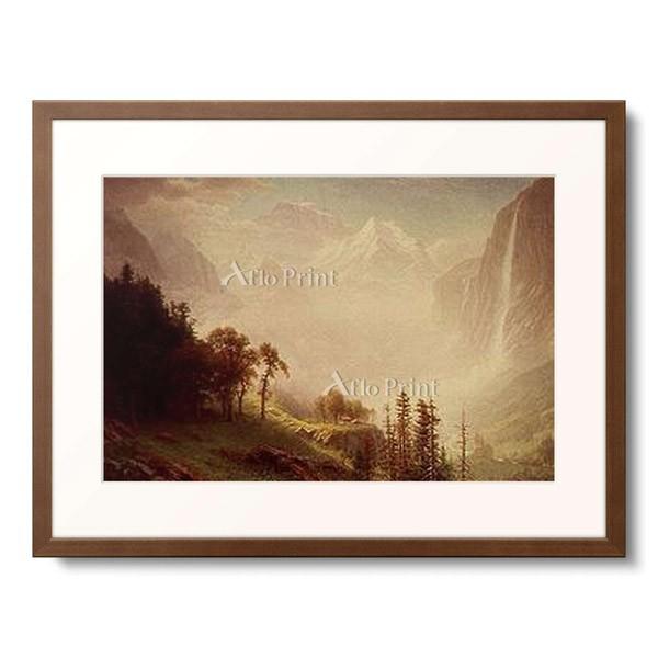 作家名:アルバート・ビアスタットアメリカの画家風景画ハドソン・リバー派Artist:Bierstadt, Albert,1830-1902 Imagetitle:Majestatische Bergwelt (Rocky Mountains...