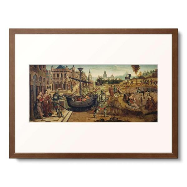 Artist:  Cassone Meister,tatig 15.Jahrh. Imagetitle:  Theseus und das Labyrinth des Minotaurus Location:  Avignon, Musee...