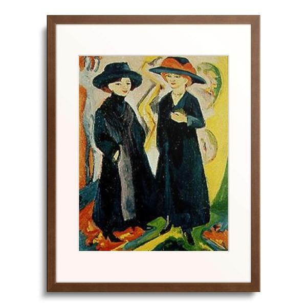 作家名:エルンスト・ルートヴィッヒ・キルヒナー  ( 1880年 - 1938年 ) 国籍:ドイツ ジャンル　ドイツの画家:ドイツ表現主義Artist: Kirchner, Ernst Ludwig,1880-1938 Imagetitle...