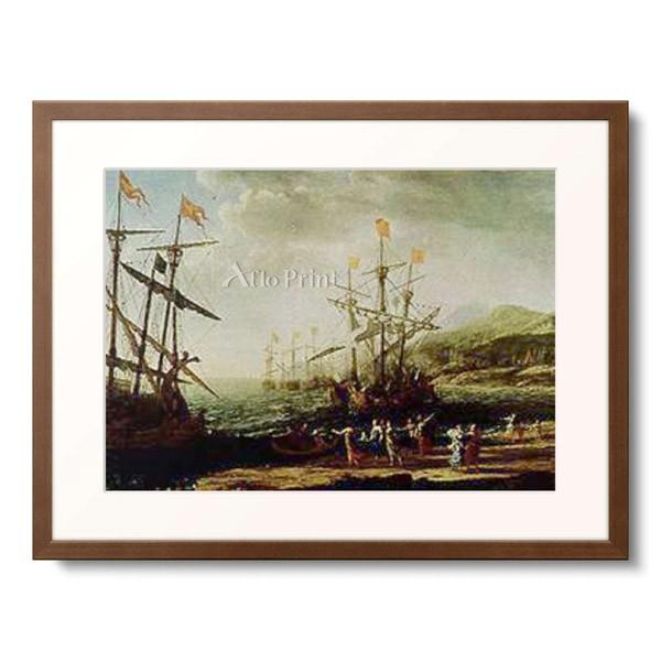 作家名： クロード・ロラン  ( 1600年 - 1682年 ) フランスの画家ジャンル　： 古典主義 Artist:  Lorrain (Gellee), Claude,1600-1682 Imagetitle:  Die Frauen ...