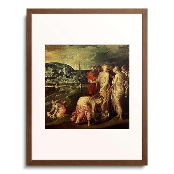 所蔵：ルーヴル美術館Artist:  Abate, Nicolo dell',c. 1512-1571 Imagetitle:  Die Auffindung des Mosesknaben. Location:  Paris, Musee...
