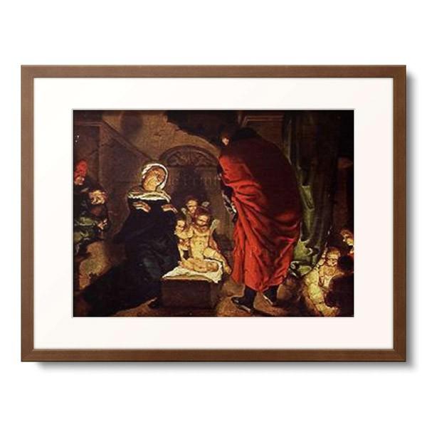 所蔵：ルーヴル美術館Artist:  Claes,Aert (Aertgen van Leyden),1498-1564 Imagetitle:  Die Geburt Christi. Location:  Paris, Musee du...