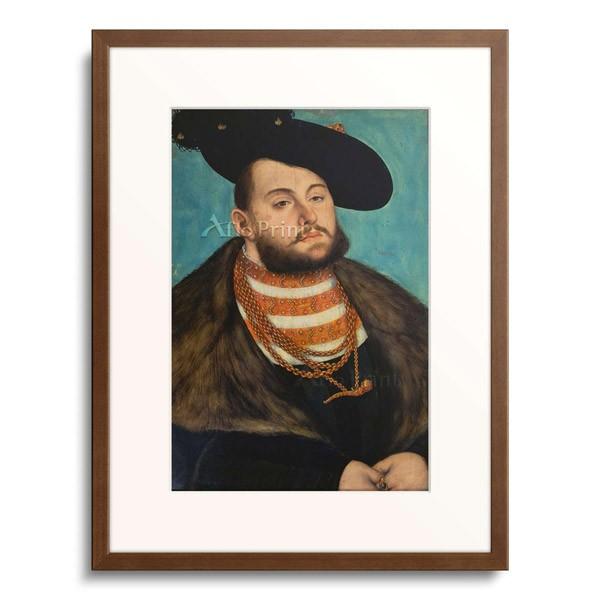 作家名:ルーカス・クラナハ (1472年 - 1553年)国籍:ドイツジャンル:北方ルネサンス Artist: Cranach the Elder, Lucas,1472-1553 Imagetitle:Portrait of John F...