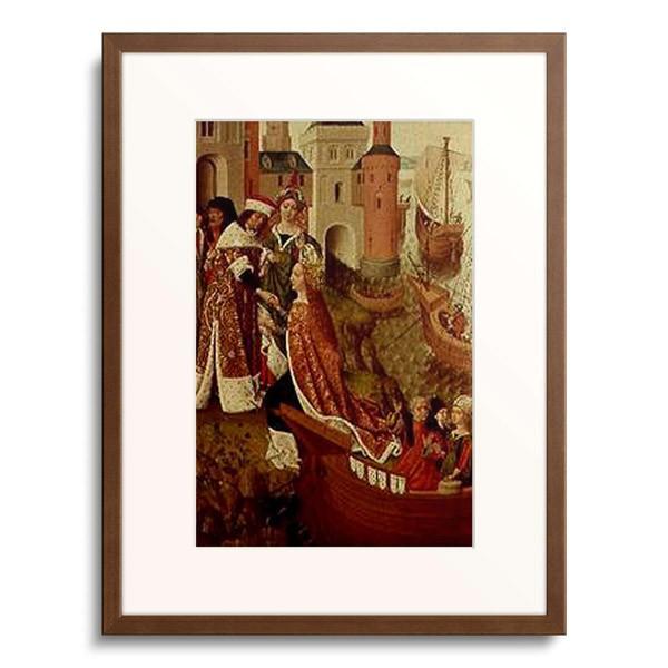 Artist:  Master of the Legend of St. Ursula,Cologne, ca. 1510 Imagetitle:  Der Abschied der hl.Ursula von ihren Eltern. ...