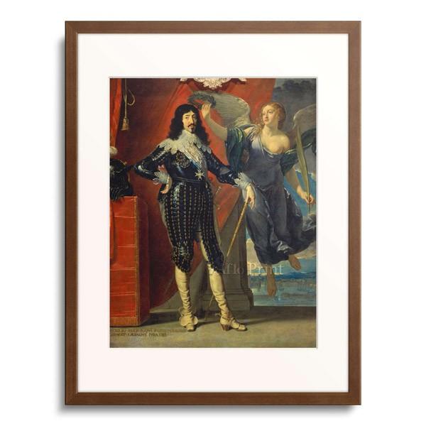 所蔵：ルーヴル美術館Artist:  Champaigne, Philippe de,1602-1674 Imagetitle:  Louis XIII. wird von der Viktoria gekront. Location:  ...