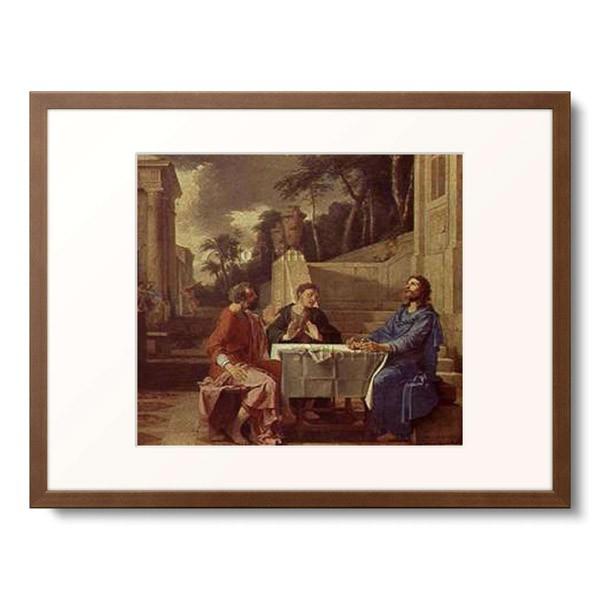 Artist:  La Hyre, Laurent de,1606-1656 Imagetitle:  Christus und die Junger in Emmaus. Location:  Grenoble, Musee des Be...