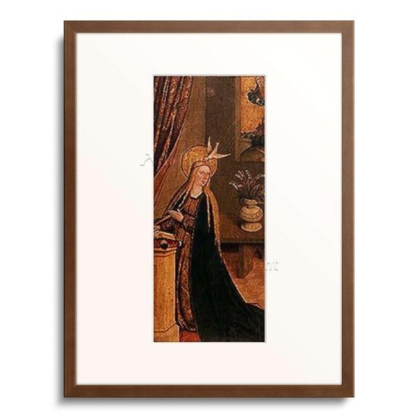 Artist:  Zeitblom, Bartholomeus,1455/60-1518/22 Imagetitle:  Maria der Verkundigung. Location:  Bukarest, Kunstmuseum