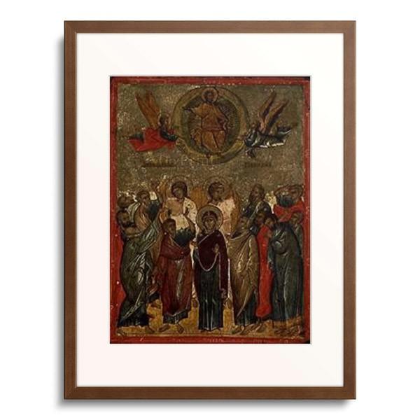 Artist:  Icon, Russian School,15.Jahrhundert Imagetitle:  Die Himmelfahrt Christi. Location:  Kloster Sergiew Passad