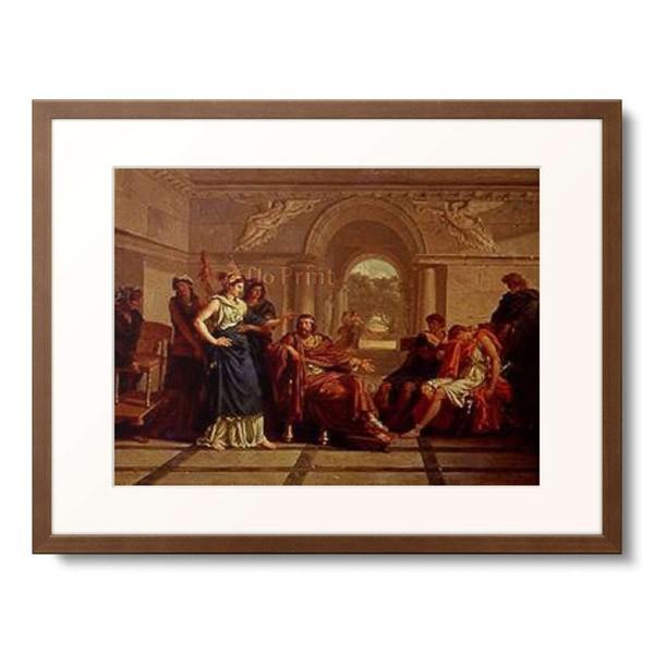 Artist:  Lagrenee d.J., Jean Jacques,1739-1821 Imagetitle:  Helen Recognizing Telemachus, Son of Ulysses. 1795 Dimension...