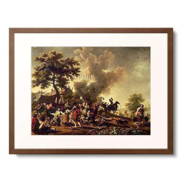 Artist:  Taunay, Nicolas Antoine,1755-1830 Imagetitle:  Das Feldlager. Location:  St. Petersburg, Hermitage