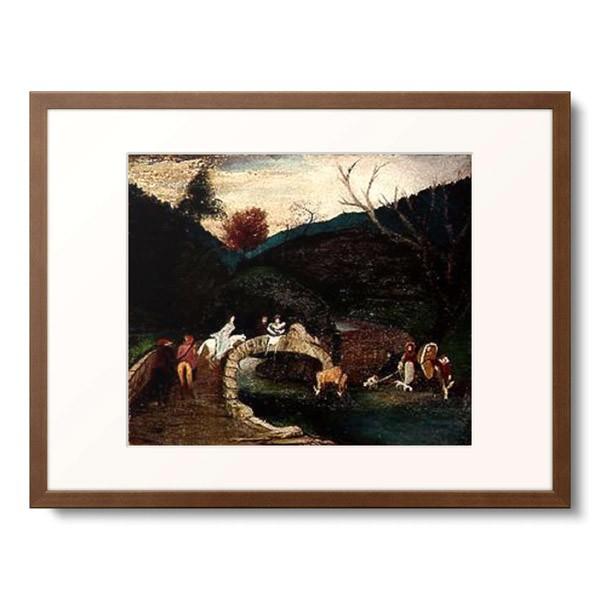 作家名:チョントヴァーリ=コストカ・ティヴァダルハンガリーの画家Artist:Csontvary-Kosztka, Tivadar 1853-1919 Imagetitle:Reiter auf einer Brucke. Um 1903/...