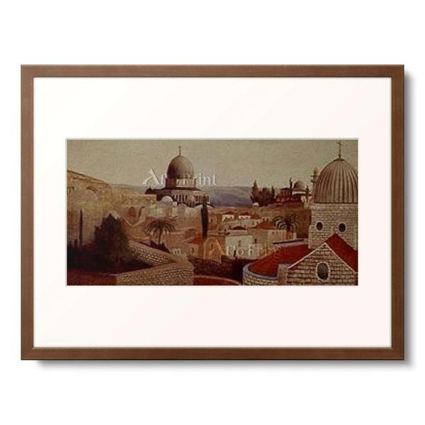 作家名:チョントヴァーリ=コストカ・ティヴァダルハンガリーの画家Artist:Csontvary-Kosztka, Tivadar 1853-1919 Imagetitle:Blick vom Tempelplatz in Jerusale...