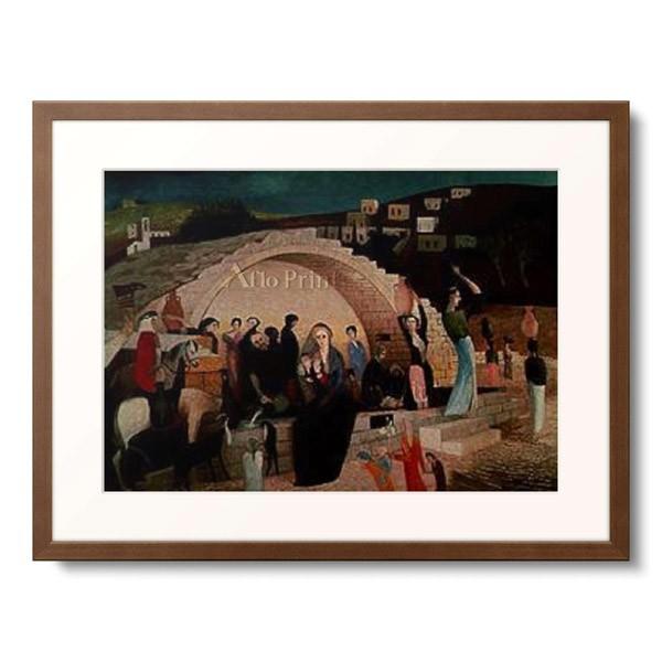作家名:チョントヴァーリ=コストカ・ティヴァダルハンガリーの画家Artist:Csontvary-Kosztka, Tivadar 1853-1919 Imagetitle:Der Marienbrunnen in Nazareth. 19...