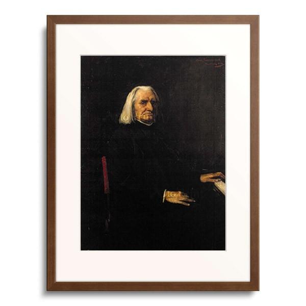 Artist:  Munkacsy, Mihaly,1844-1900 Imagetitle:  Franz Liszt. 1886. Location:  Budapest, Ungarische Nationalgalerie
