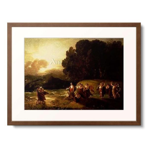 Artist:  West, Benjamin,1738-1820 Imagetitle:  Das Treffen zwischen Telemachos und Calypso. Location:  Christie's Images...