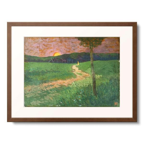 Artist:  Moser, Koloman,1868-1918 Imagetitle:  Sommerabend. Location:  Christie's Images Ltd