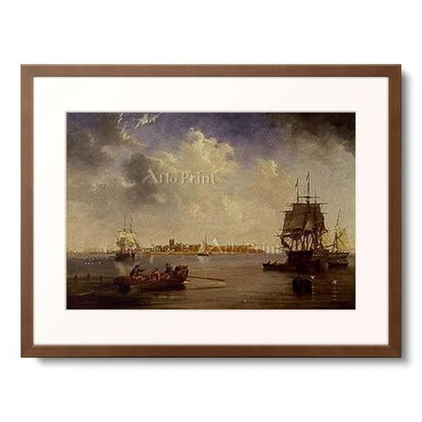 Artist:  Carmichael, John Wilson,1800-1868 Imagetitle:  Hafen von Hartlepool mit Schiffen. Location:  Christie's Images Ltd