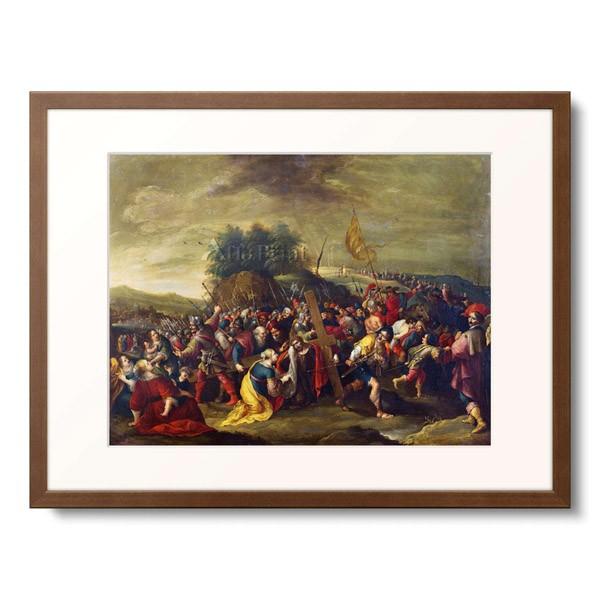 作家名:フランス・フランケン2世Artist:Francken II., Frans 1581-1642 Imagetitle:Der Weg nach Golgatha.