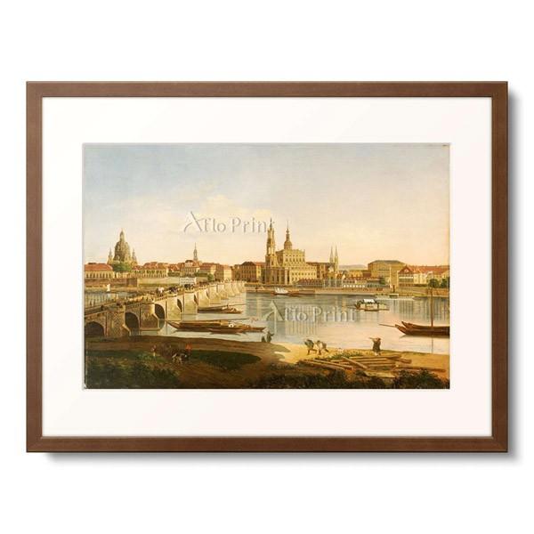 Artist:  Faber, Karl Gottfried Traugott,1785-1863 Imagetitle:  A View Of Dresden. Location:  Christie's Images Ltd