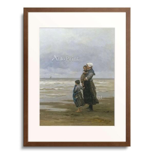 Artist:  Sadee, Philip Lodewijk F,1837-1904 Imagetitle:  Anticipating the return. Location:  Christie's Images Ltd