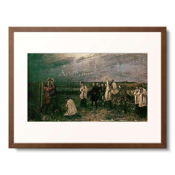 Artist:  Thorma, Janos,1870-1939 Imagetitle:  Die Hinrichtung ungarischer Offiziere durch die Osterreicher in Arad, 1849...