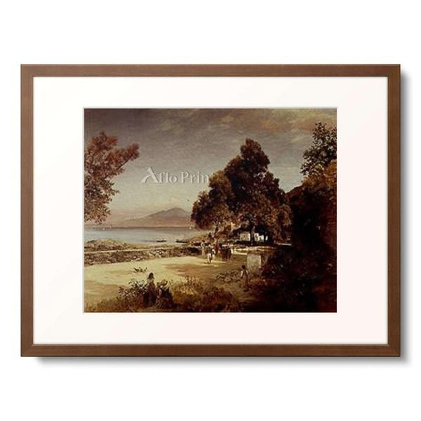 作家名:オズワルド・アーヘンバッハドイツの画家風景画Artist: Achenbach, Oswald,1827-1905 Imagetitle:Golf von Neapel. 1885. Dimensions: 122 x 151 cm...